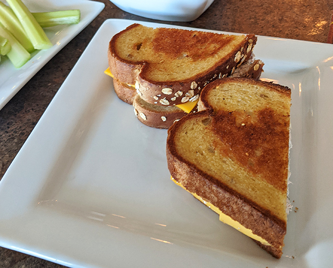 The legendary tuna melt in all its golden-grilled glory. If sandwiches could run for office, this one would win by a landslide.