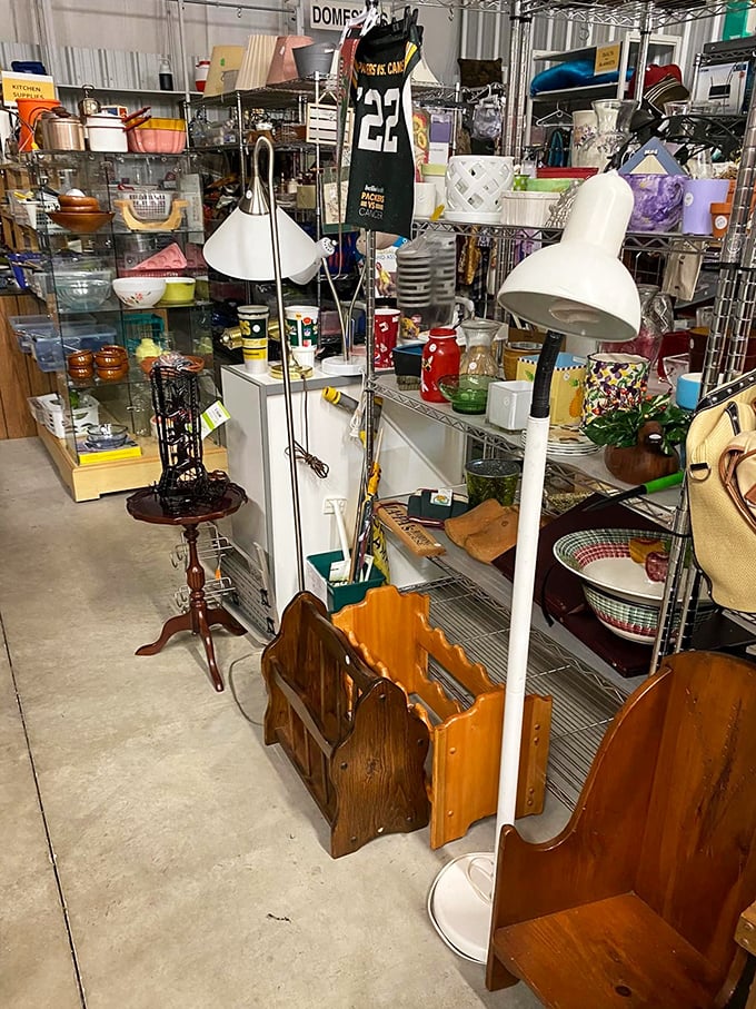 The housewares section&mdash;or as I call it, "The Museum of Perfectly Good Stuff Someone's Spouse Made Them Get Rid Of."