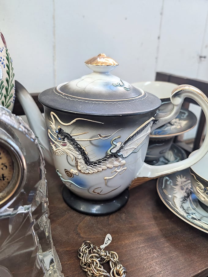 This Japanese Dragonware teapot doesn't just pour tea&mdash;it pours stories of distant lands and artistic traditions into your everyday routine.