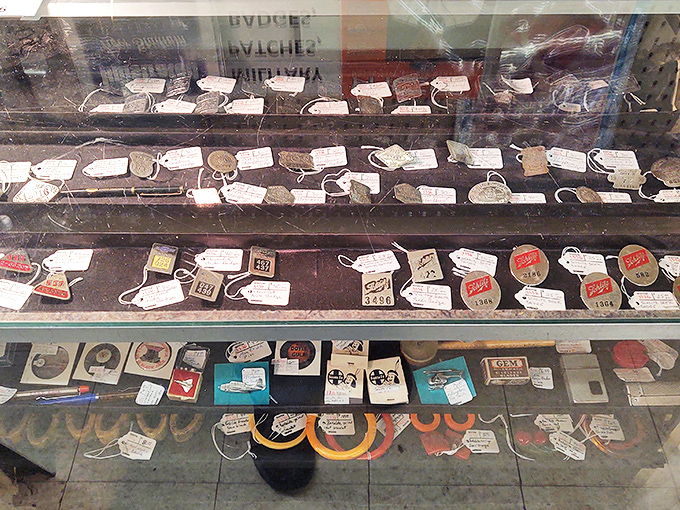 Vintage key tags tell stories of doors long opened and mysteries waiting to be unlocked. Each one a tiny metal autobiography.