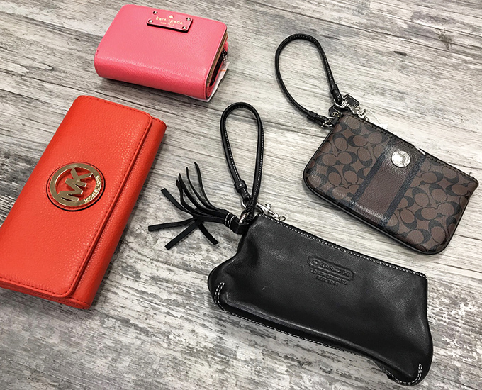 Designer wallets that still have plenty of life left in them, ready to hold your cash (which you'll have more of after shopping here).