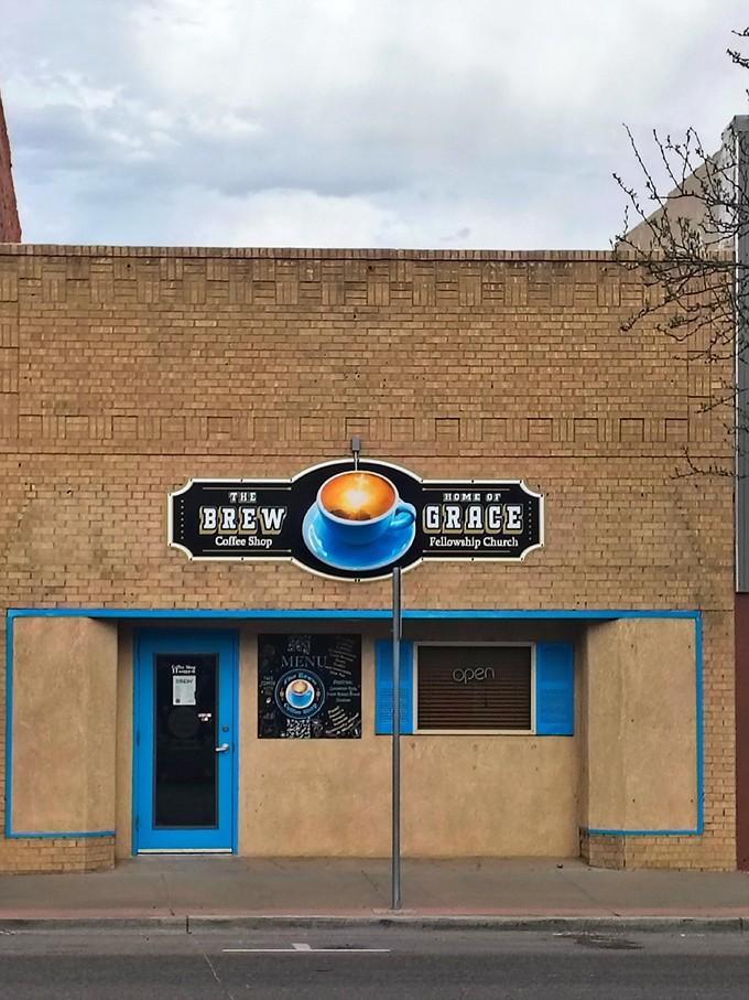 The Brew coffee shop offers caffeinated salvation for locals who've elevated morning conversations to high art.