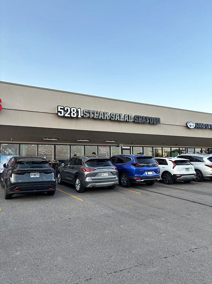 Strip mall location, five-star steaks – sometimes the best beef hides in the most unexpected places.