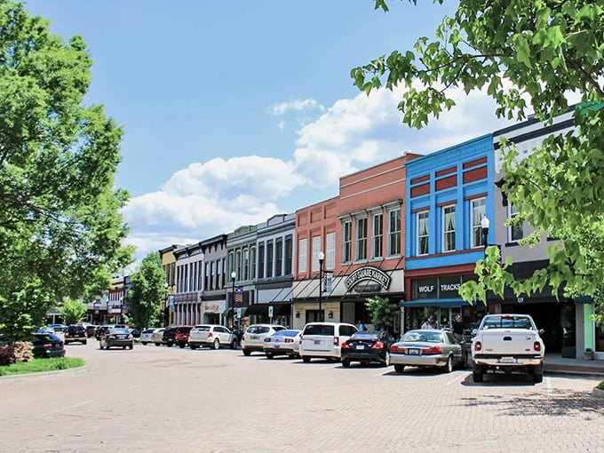 Abbeville's town square looks like it's waiting for a horse and buggy to clip-clop through. History preserved in brick and mortar.