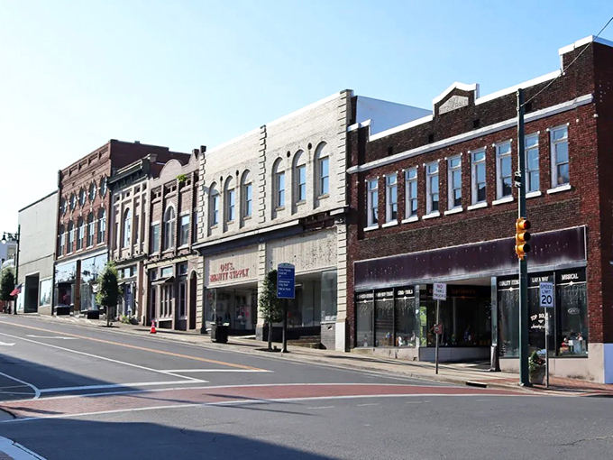 Albemarle's streets stretch wide enough for conversations and narrow enough for community. 