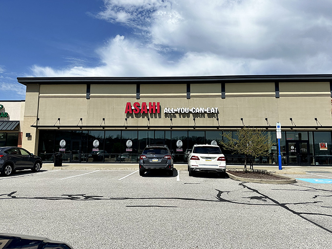 Bright and inviting exterior promising fresh sushi adventures for adventurous Pennsylvania palates seeking authentic flavors.