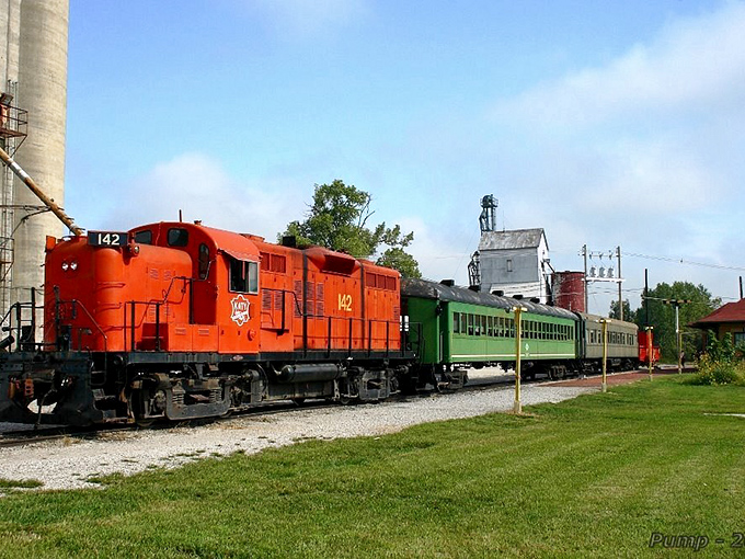 The Midland Railway's historic engine stands ready for adventure. Steel beauty with steam-powered soul!