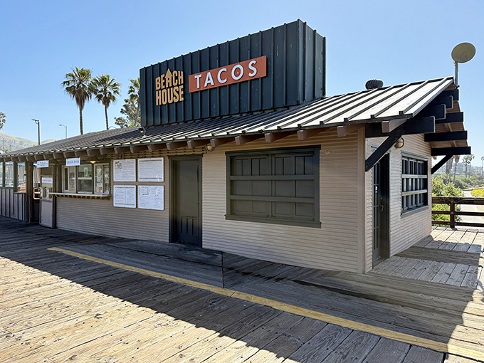 Beach House Tacos proves great things come in small packages. This tiny wooden shack on Ventura Pier serves up big, bold flavors.