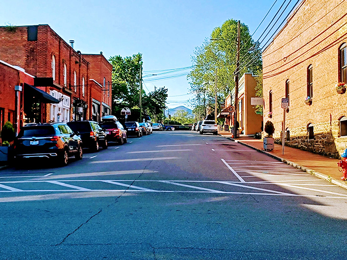 Black Mountain's main street proves that sometimes the best adventures come in small packages.