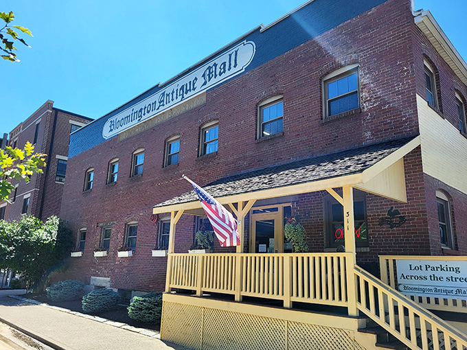 This historic brick building has probably seen more stories than the books it now houses inside.