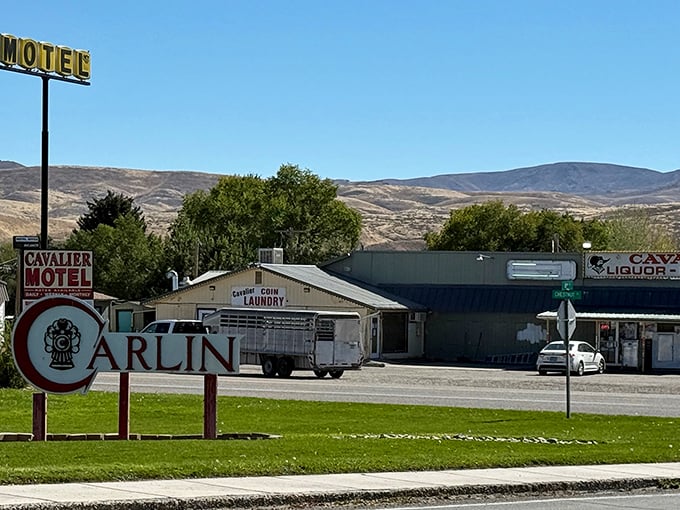 Carlin's vintage marquee promises entertainment without the Vegas price tag or parking nightmares.