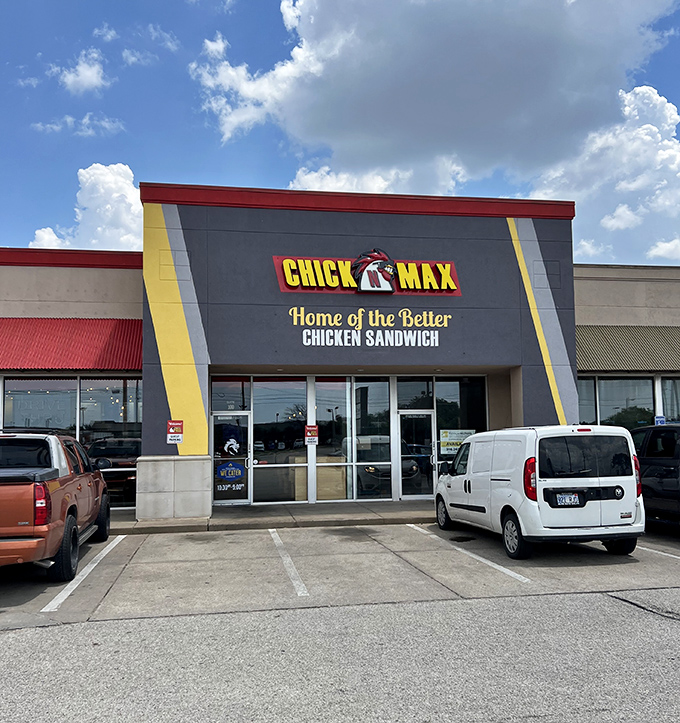 Chick N Max's bold, modern exterior matches its confident approach to chicken. Three ways to enjoy&mdash;smoked, fried, or grilled.