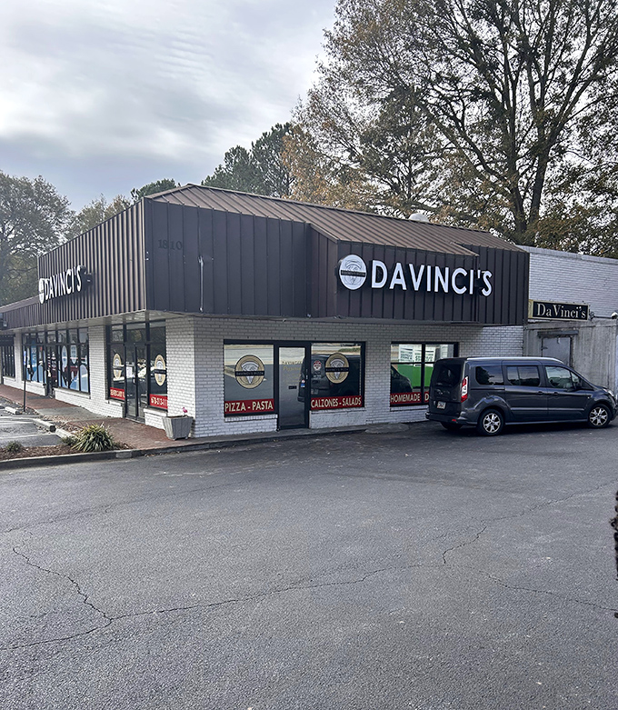 Classic pizzeria vibes radiate from every brick - the kind of place families return to. 