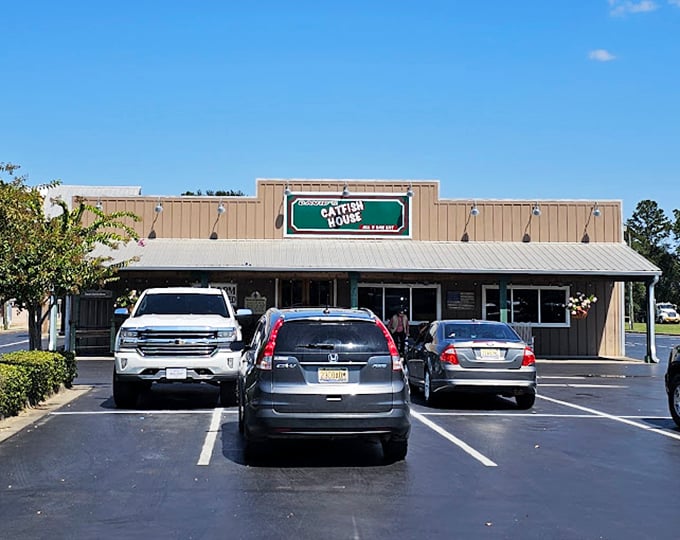David's Catfish House sits ready to prove that great seafood isn't just found on the coast.