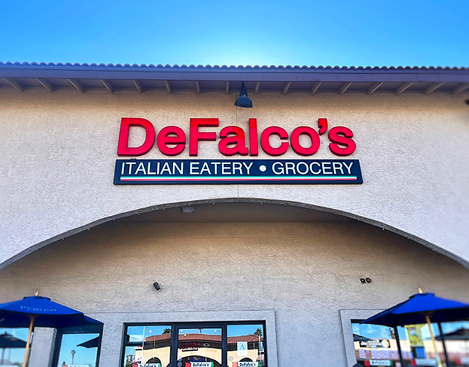 Half grocery store, half restaurant, completely authentic - Italian tradition lives here beautifully.