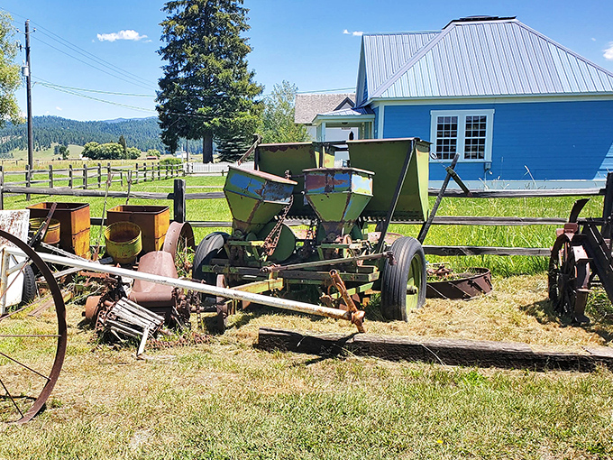 Donnelly's vintage farm equipment tells tales of hardworking families who turned wilderness into thriving agricultural communities.