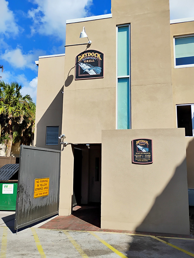 Dry Dock's sleek design proves that sometimes the best treasures hide in the quietest coves.