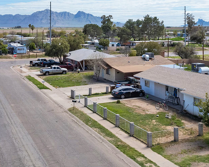 The desert simplicity of Eloy translates to rock-bottom housing costs, where retirement dreams don't require a CEO's pension to achieve.