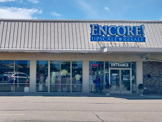 Encore's polished storefront in Southfield promises upscale treasures without the upscale attitude or price tags.