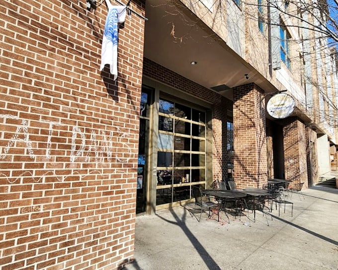 Fat Dan's brick exterior hides a downtown deli where Chicago-style dogs meet Hoosier hospitality.