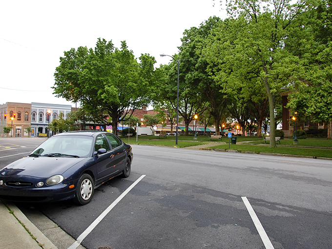 Spacious parking create an amazing experience where parking doesn't require searching the whole town for a good spot.