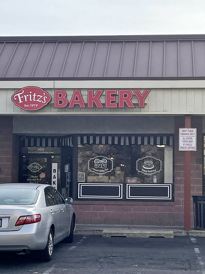 Strip mall location, five-star taste - proving that great baking transcends fancy real estate every time.