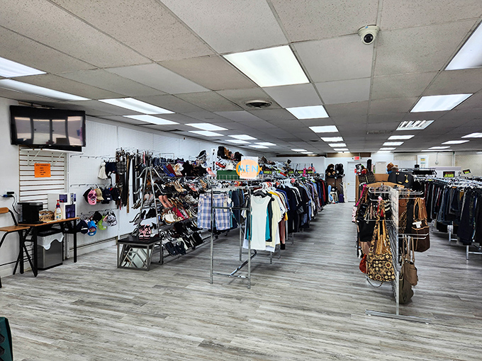 "Gift to Earth" isn't just a clever name – it's a promise that your thrifting habit is actually saving the planet.