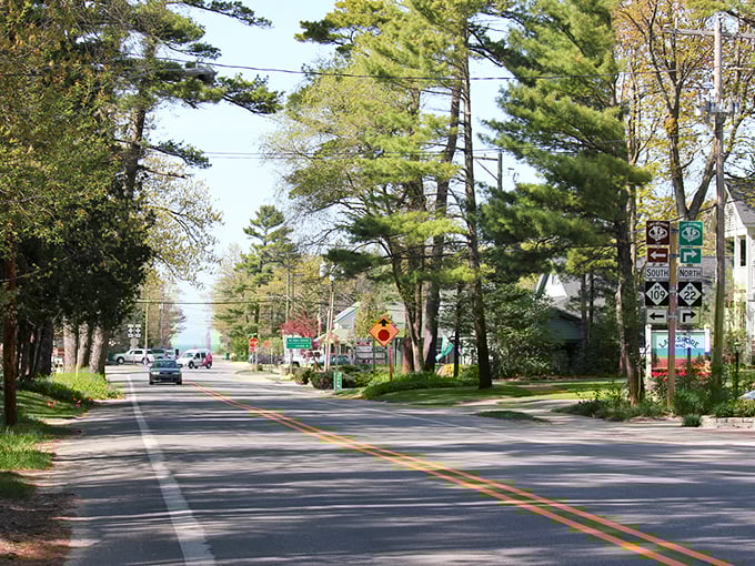 Glen Arbor's downtown is small but mighty, packed with charm in just a few walkable blocks.