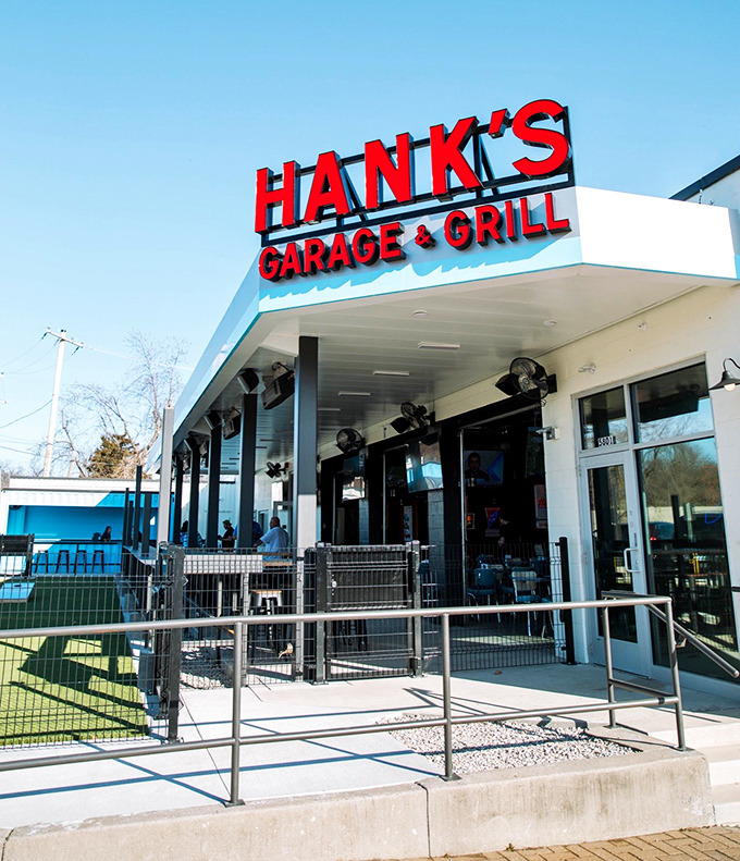 Hank's combines automotive nostalgia with culinary excellence - where classic cars meet classic comfort food in perfect harmony.