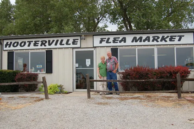 Here's where treasure hunting meets small-town charm - the Hooterville Flea Market welcomes bargain seekers with open arms.