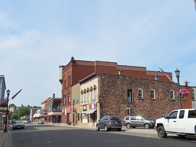 These weathered facades have witnessed decades of community life and genuine neighborly kindness.