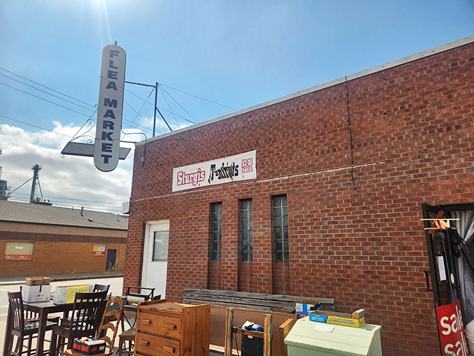 Classic brick buildings tell stories while vendors share their finest finds at this quintessential Nebraska market experience.