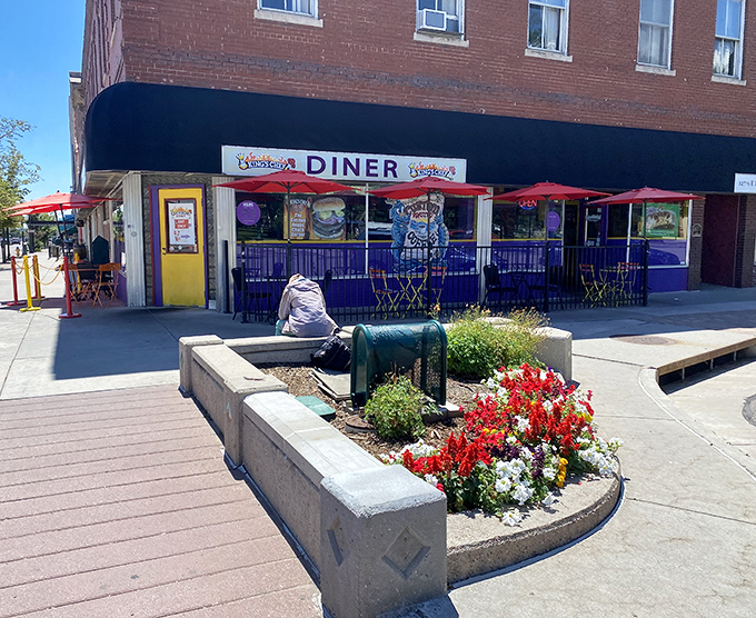 Purple and yellow never looked so appetizing - this colorful gem brightens any Colorado Springs morning.