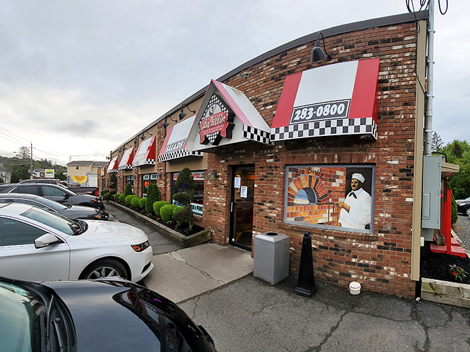 This brick beauty serves up pizza that would make any Italian grandmother proud of the results.