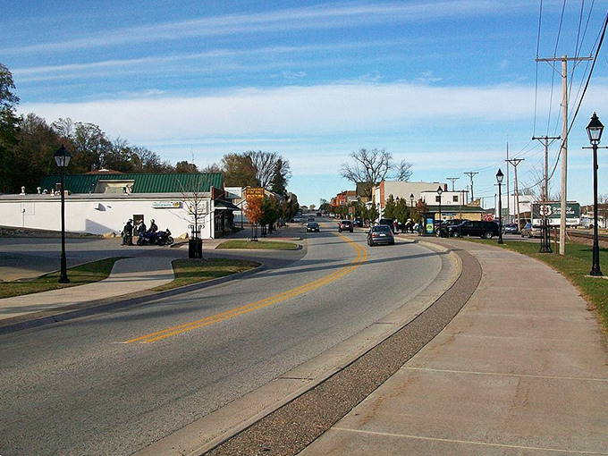 Le Claire's main street looks like a movie set where everyone knows your name and waves hello.