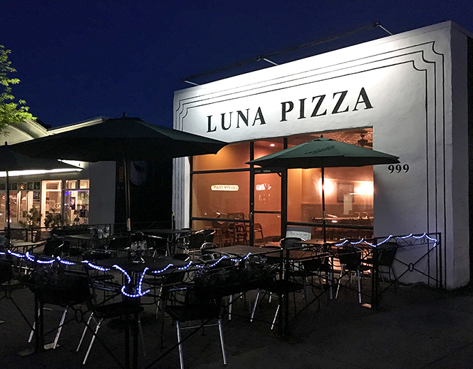Luna's clean lines and outdoor seating scream "neighborhood favorite" &ndash; and the locals would absolutely agree.