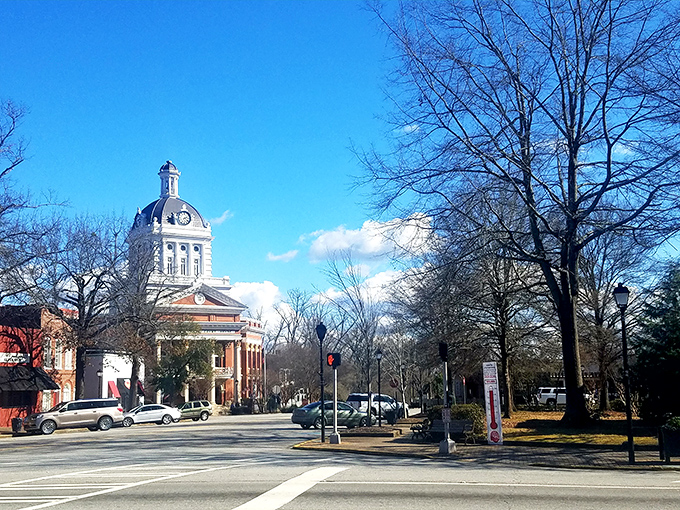 Madison's courthouse dome gleams like a pearl against Georgia blue&mdash;the architectural equivalent of your grandmother's Sunday best hat.