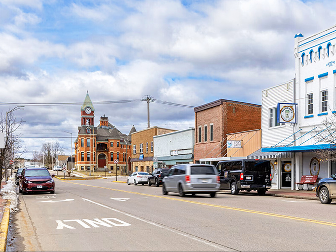 Merrill's historic buildings frame streets where neighbors still wave to each other and nobody's in too much of a hurry.