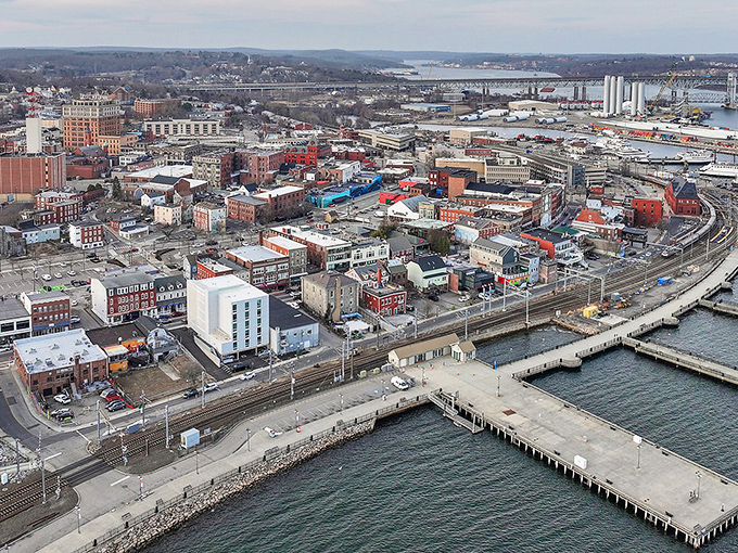 The River curves past downtown like nature's own highway, bringing beauty without the luxury tax charges.