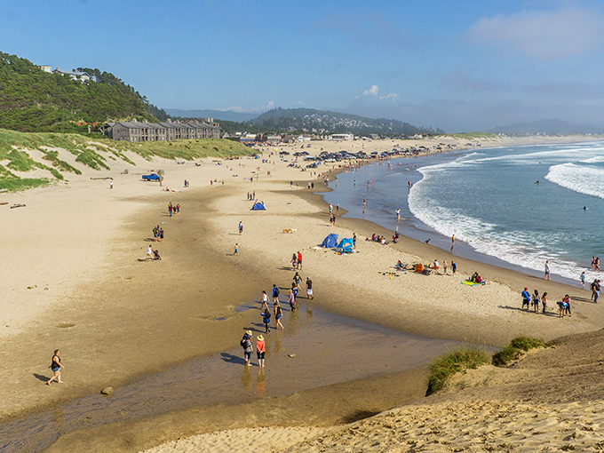 Pacific City&rsquo;s wide, golden beach offers front-row seats to the rhythm of the waves&mdash;where every sunset feels like a private show.