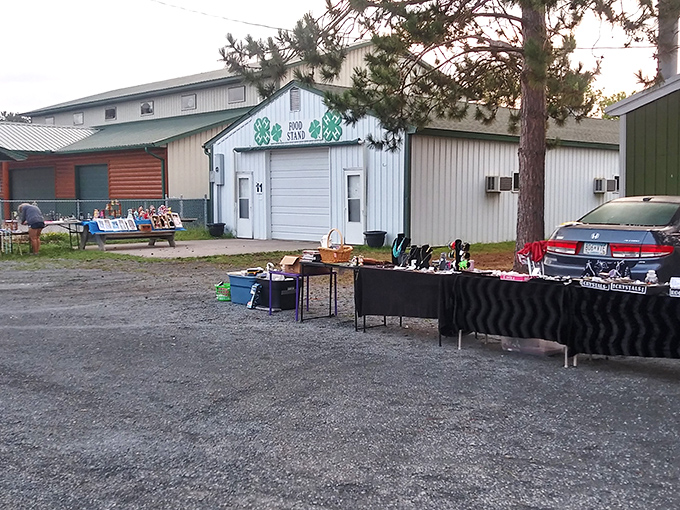 The Good Stuff Flea Market sign doesn't lie&mdash;this modest building packs more character than most fancy shopping malls combined.