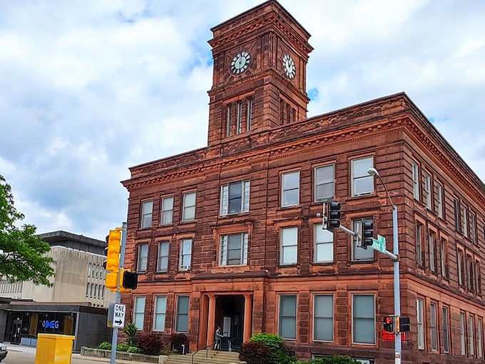 Rockford's impressive historic courthouse stands as a testament to the city's rich history and architectural heritage.