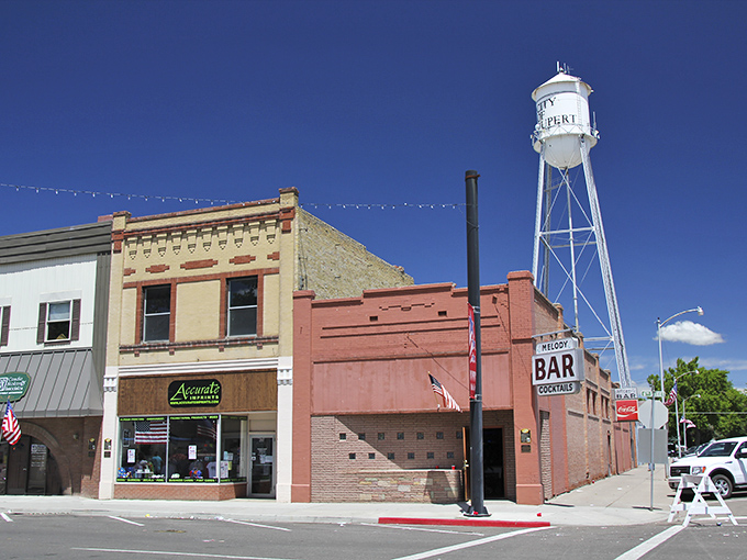 Rupert's historic buildings house family-owned businesses where prices seem delightfully stuck in a more affordable era.