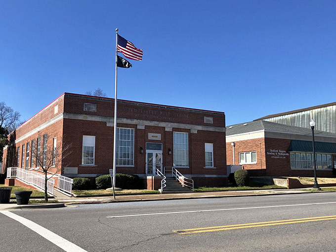 Russellville's main street invites leisurely exploration where every storefront holds a potential new discovery.