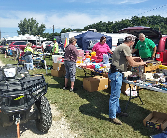 Country folks gather with their treasures, creating an authentic rural marketplace experience worth savoring.