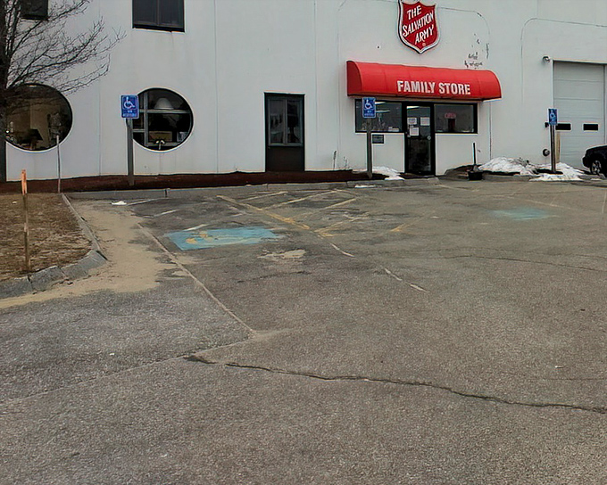 That familiar red shield means reliable quality and organization &ndash; comfort food for the thrift shopping soul.