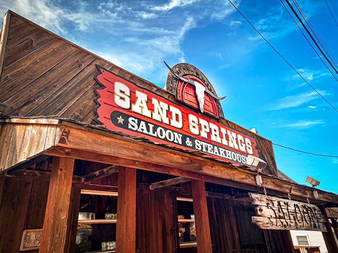 Wild West vibes with East Coast excellence - Sand Springs looks like a movie set but tastes absolutely real.
