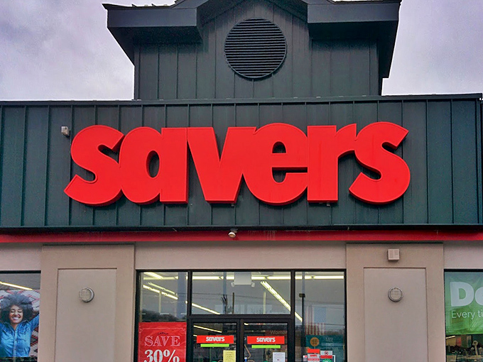 Brookfield's Savers sits pretty in that plaza, ready to turn your spare change into pure gold.