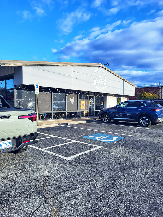 Scratch's minimalist exterior hides maximum flavor - proof that the best things come in unassuming packages.