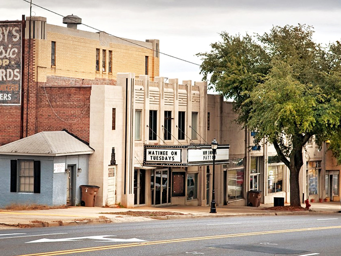 Shelby's downtown buildings have that "we've seen it all" vibe, like wise grandparents waiting for you to ask for their stories.